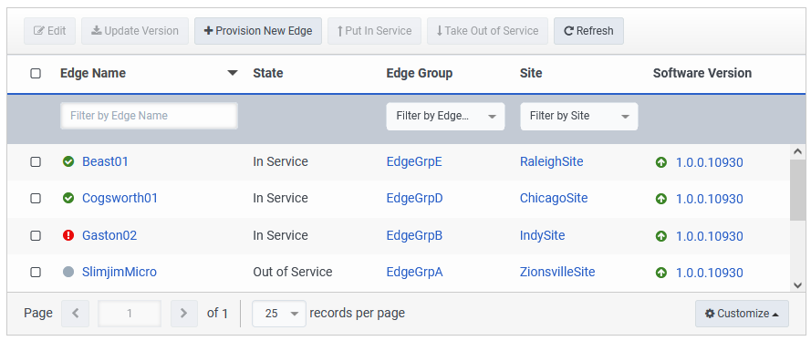 Genesys ハードウェア ソリューション Edge Mini v1 または Edge Micro v1 の再インストール ...