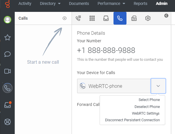 Genesys Cloud WebRTC Phone - Genesys Cloud Resource Centerで持続接続を終了する